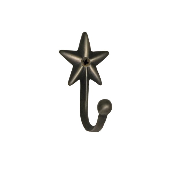 Naiture Solid Brass Simple Star Hooks In 5 Finishes