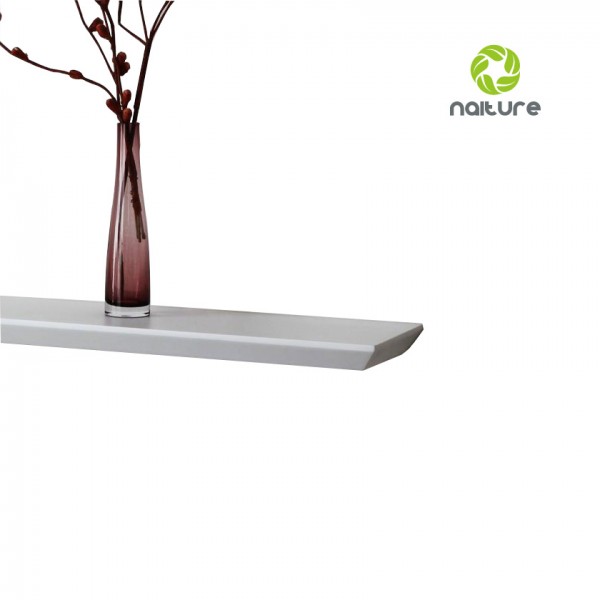 Naiture 48 x 8 x 1 1/4 H inch Beveled Floating Wall Shelf Hidden ...